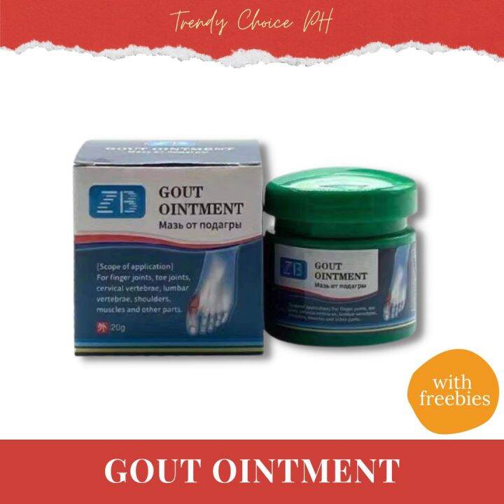 Gout ointment cream good for rayuma, foot, hand, finger and joint knee ...
