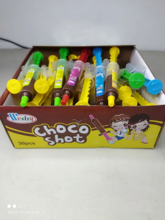 choco shot chocolate 30pcs in a box assorted color | Lazada PH