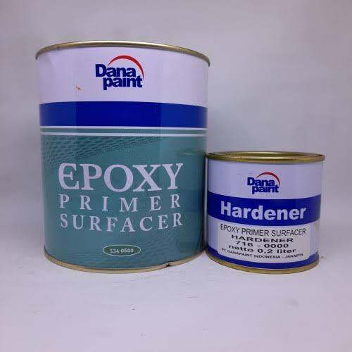 epoxy primer surface poxi anti karat cat dasar cepat kering 1 kg ...
