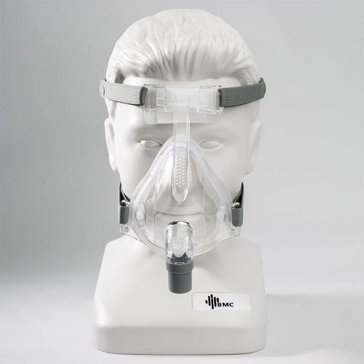 BMC FM2 Full Face Mask For CPAP Bipap Machine COPD Snoring Sleep ...