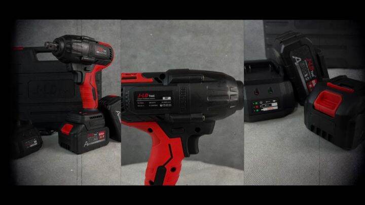 JLD impact wrench jumbo 88v garansi resmi 1thn 1167 mesin pembuka baut ...