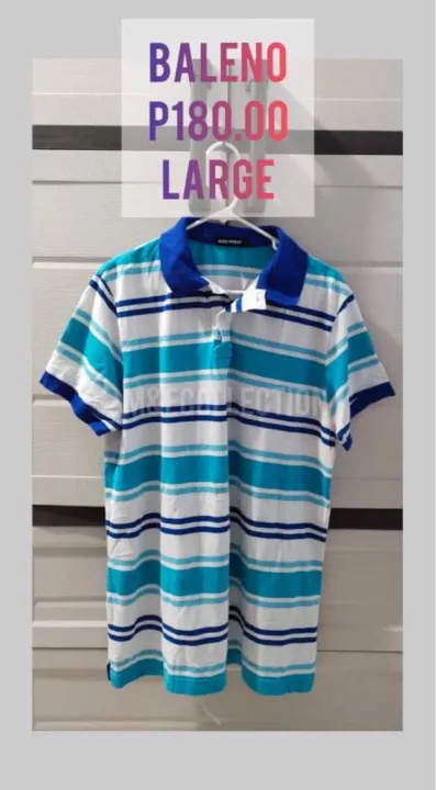 Baleno Polo Shirt (Large) | (Used) | Lazada PH