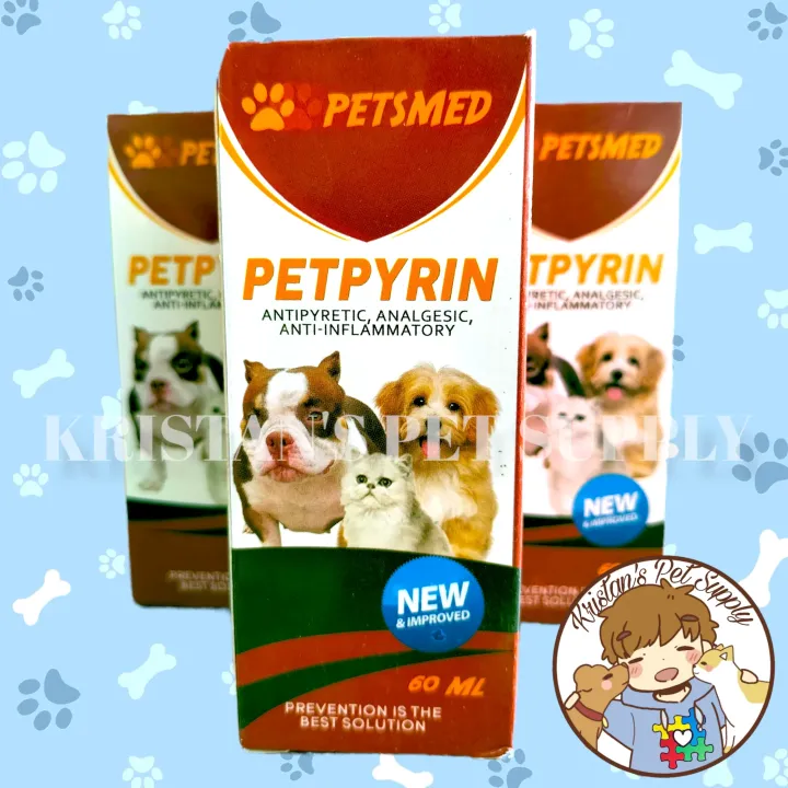 Petpyrin Antipyretic Analgesic Anti-Inflammatory for Pets PETSMED ...