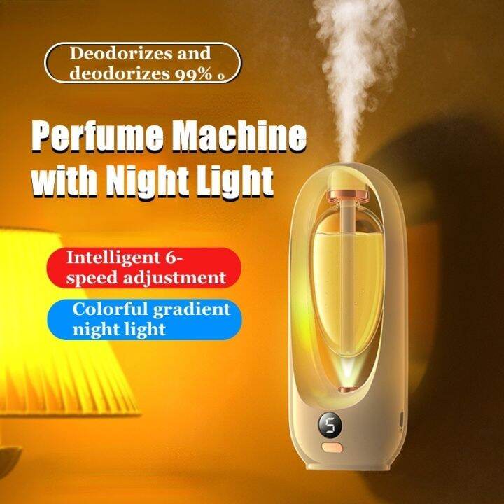 Aroma Diffuser Essential Oil Smart Aromatherapy Machine Rechargeable ...
