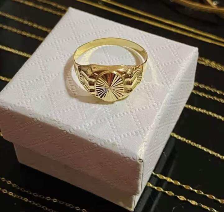 Pawnable Gold Mens Ring 18k | Lazada PH