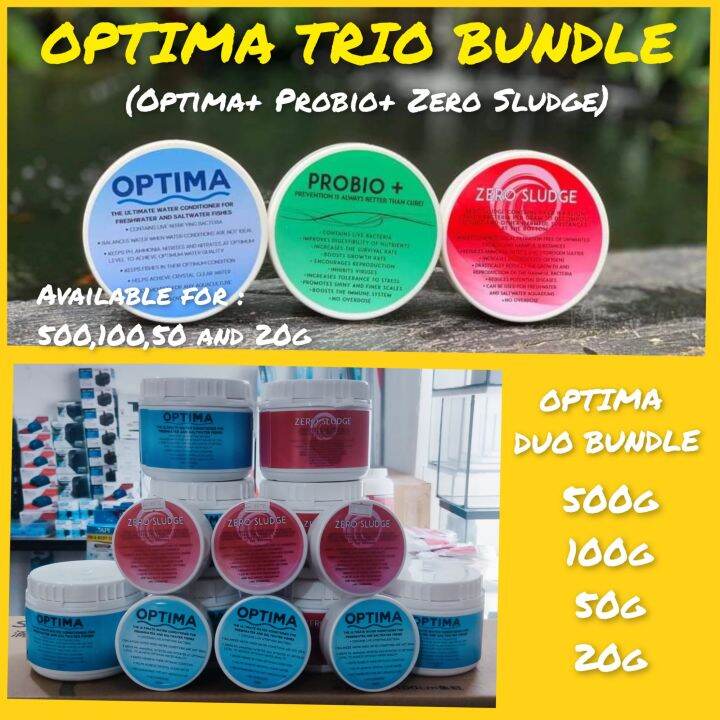 OPTIMA+ Zero Sludge+Pro Bio bundle | Lazada PH