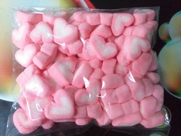 Marshmallow Heart Shape 100 grams | Lazada PH