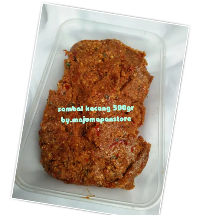 sambal kacang 500gr kemasan box | Lazada Indonesia