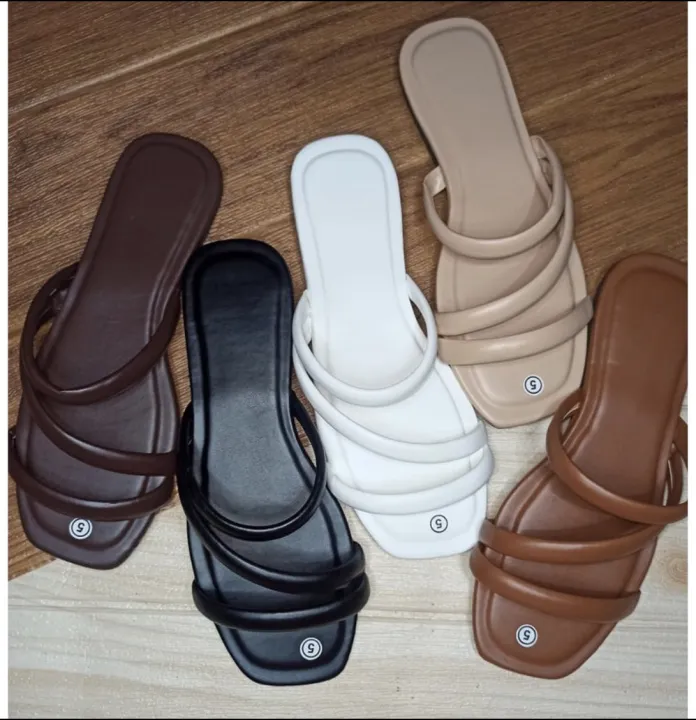 ZMD "Andrea" Three Straps Sided Padded MARIKINA SANDALS | Lazada PH