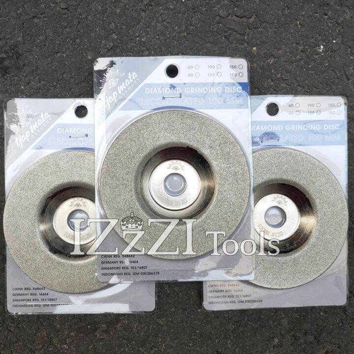 Diamond Wheel 4 inch Asah Pinggul Granit Marmer Keramik Tjap Mata ...