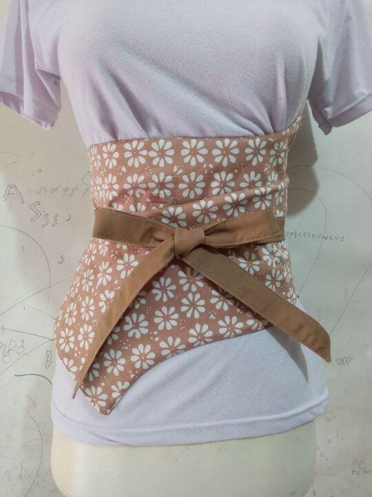 obi belt batik warna mocca - obi batik | Lazada Indonesia