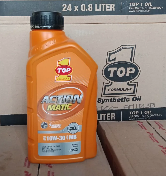 OLI TOP 1 MATIC 10W-30 0,8L,100% ORIGINAL | Lazada Indonesia