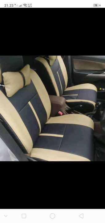 full seat sarung jok 2 baris Hilux doble cabin,soluna,Aerio | Lazada ...