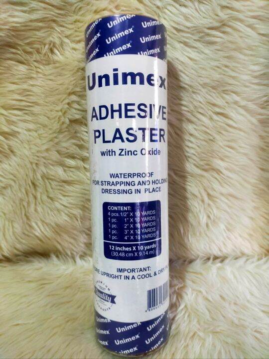 Unimex Adhesive Plaster Zinc Oxide | Lazada PH
