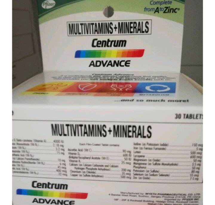 Centrum Advance tablet 30's | Lazada PH