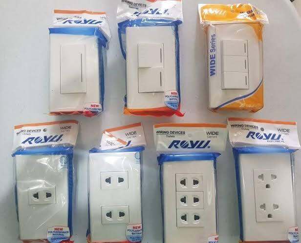 Switch/outlet heavy duty wide series (royu) all gang | Lazada PH