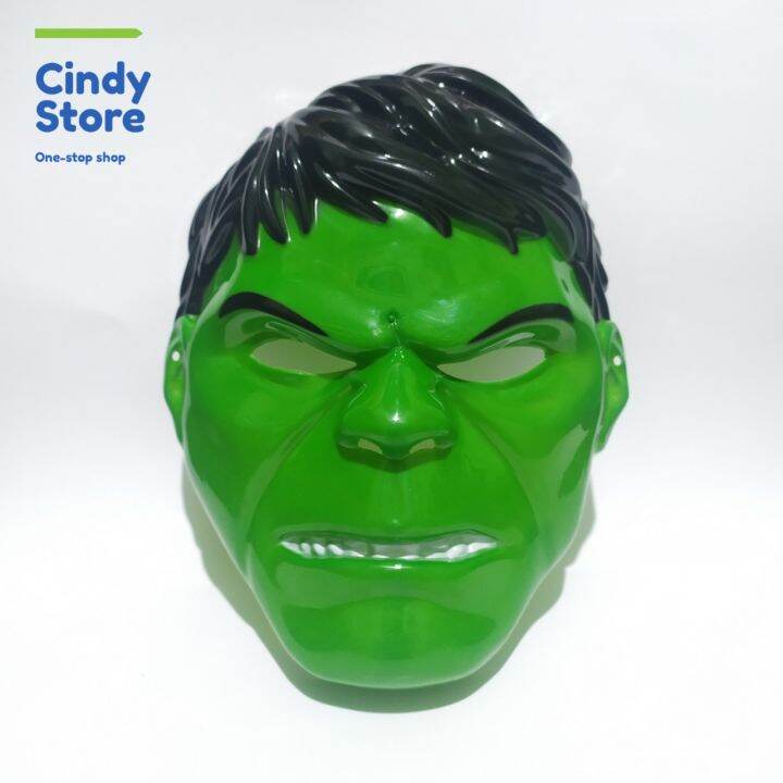 Topeng Hulk / Mainan Topeng Karakter Hulk Bahan Plastik / Mainan Prank ...