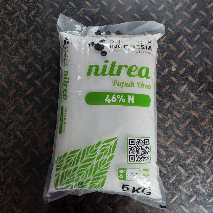 NITREA PUPUK UREA PRILL 46% N 5 KG PUPUK NITREA NITROGEN 46 % | Lazada ...
