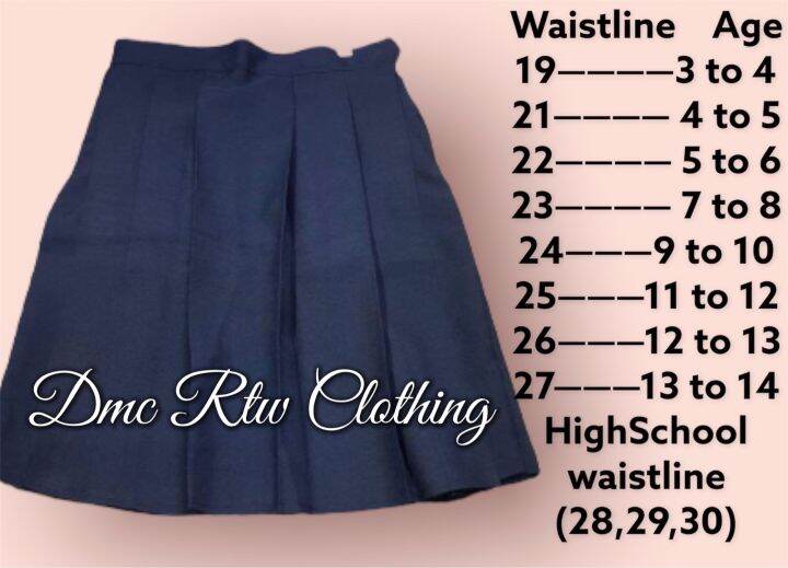 Palda School Uniform Katrina Fabric (19-22 w/ Jumper)(23-30 w/o Jumper ...