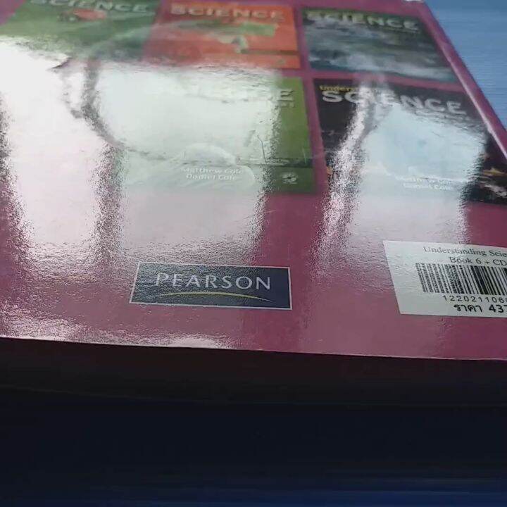 หนังสือเรียน Understanding Science Student Book 6+CD Matthew Cole and ...