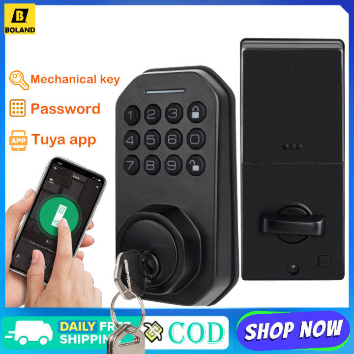Boland Door lock Smart Bluetooth Tuya App Digital Password Key ...