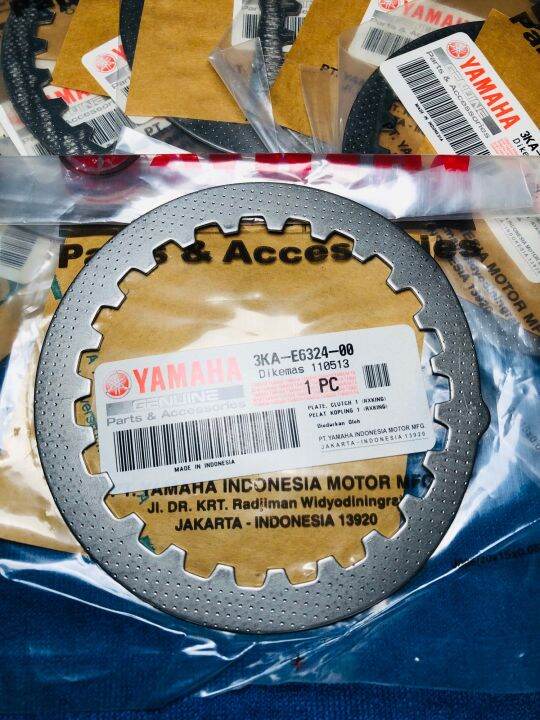 nos original besi plat kopling gesek yamaha rx100 rxk rxs rxking rxz rzr rx king special yt115 ...