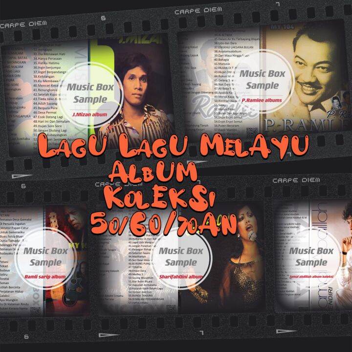 Usb pendrive mp3 songs Lagu lagu melayu album koleksi 50/60/70an | Lazada