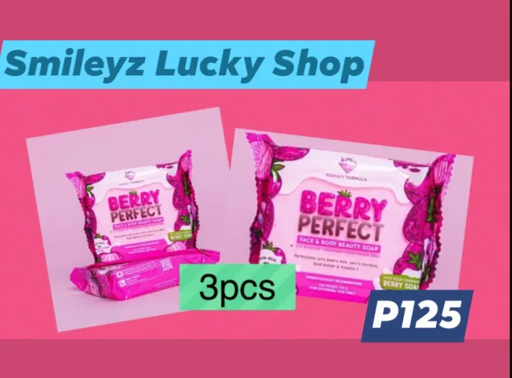 Perfect Formula Berry Perfect face and body beauty soap 100g | Lazada PH