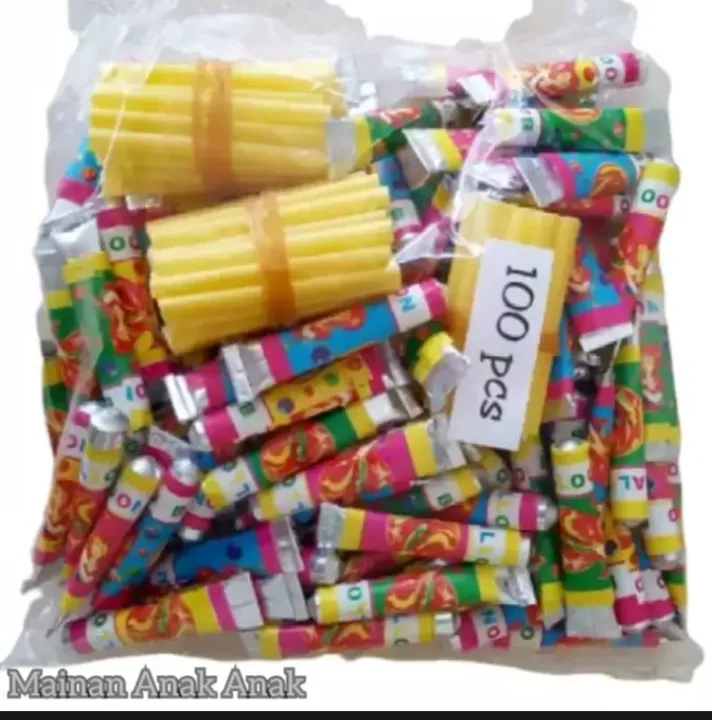 mainan anak balon tiup/balon blowing jadul balon mainan jadul 1 pack ...