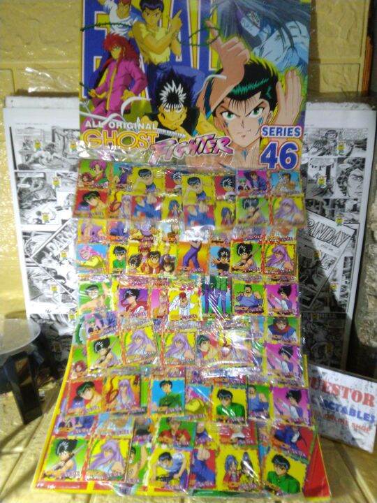 Ghost Fighter Card Sticker Chart | Lazada PH