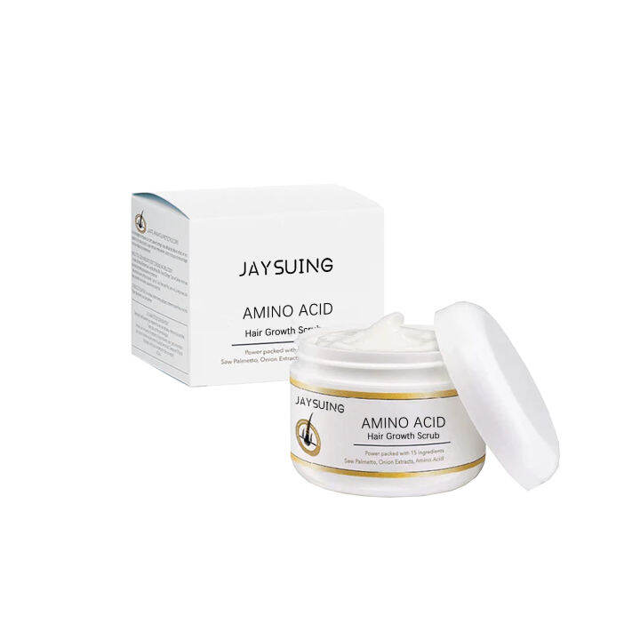Jaysuing Amino Acid Hair Growth Scrub Gentle Refreshing Antipruritic ...