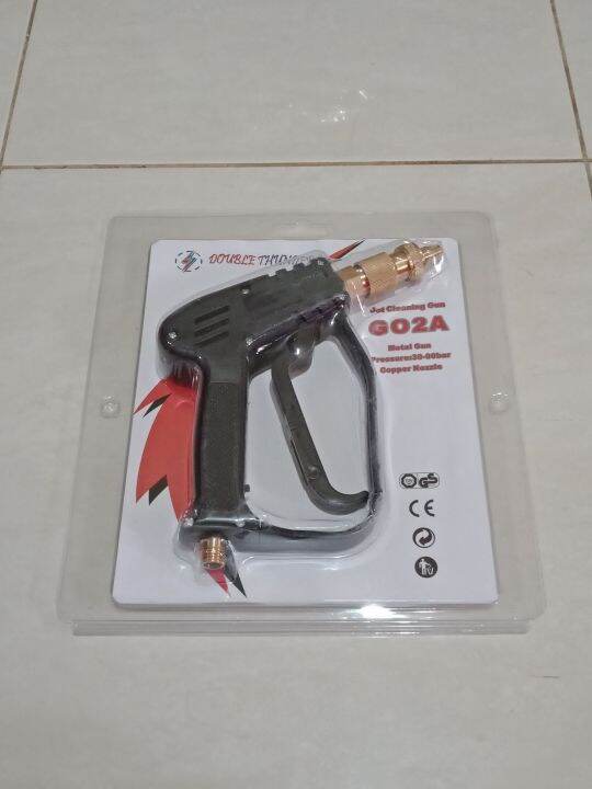 JET CLEANER GUN G02A / TEMBAKAN STEAM AIR & ANGIN MOTOR MOBIL / DOUBLE THUNDERS G02A | Lazada ...