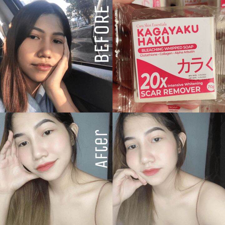 KAGAYAKU BLEACH BEAUTY SOAP Natural & Organic whitening effect premium ...