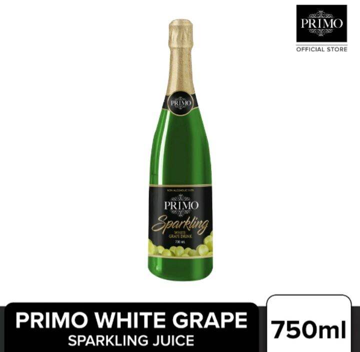 PRIMO WHITE GRAPE SPARKLING JUICE 750ML | Lazada PH