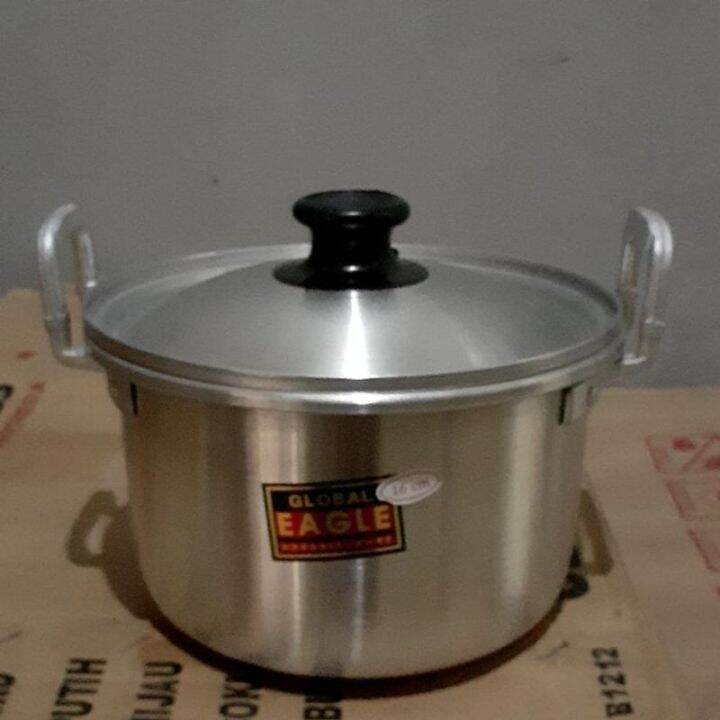 panci 16 cm eagle atau Jawa panci susun alumunium | Lazada Indonesia