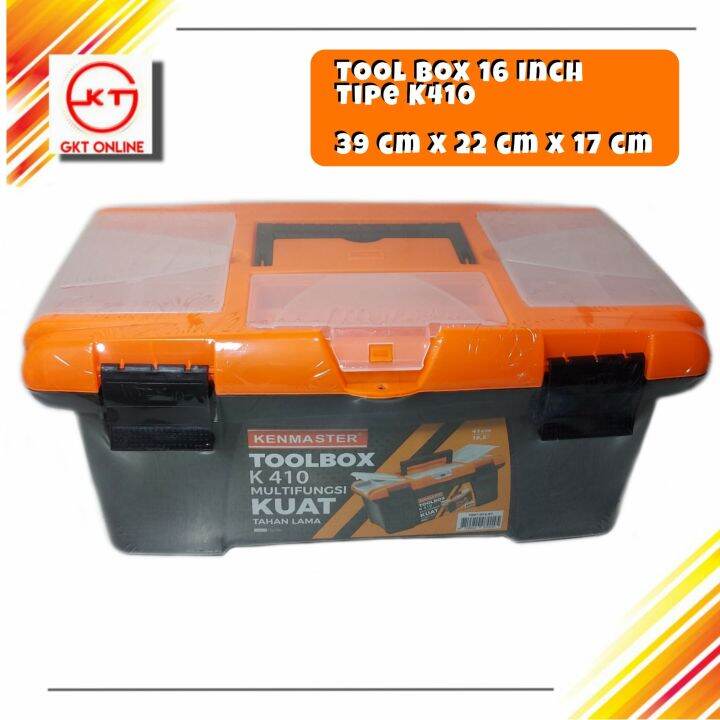 Toolbox K410 Kenmaster / Tool Box Tempat penyimpanan serbaguna | Lazada ...