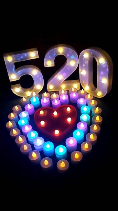 Nijito - Flicker Flameless Smokeless Romantic LED Candle Night Light ...