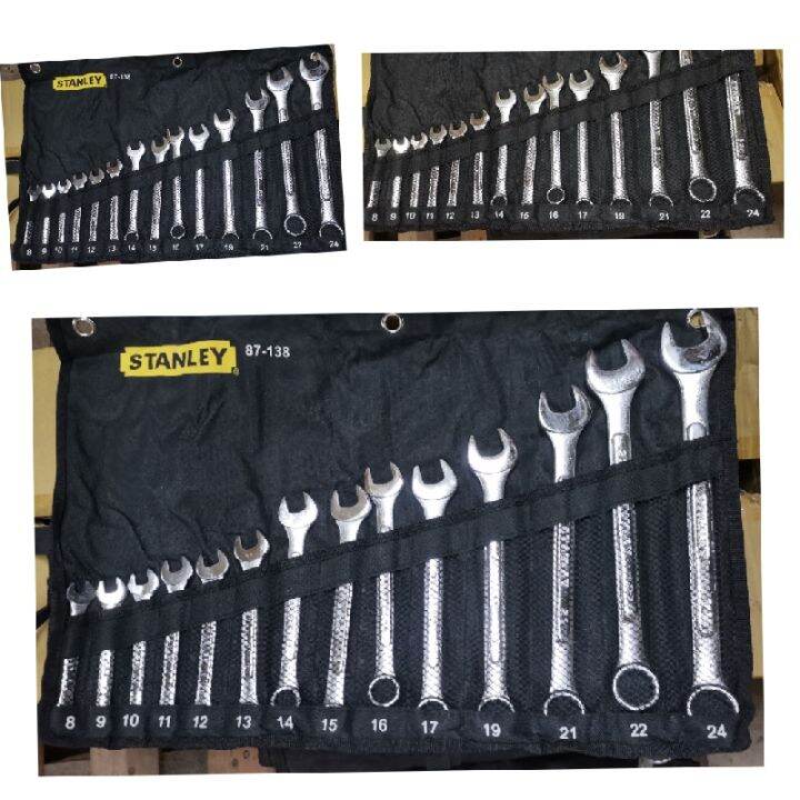 STANLEY COMBINATION WRENCH 87-138 14PCS/SET 8-24mm CHALLENGER SERIES | Lazada PH