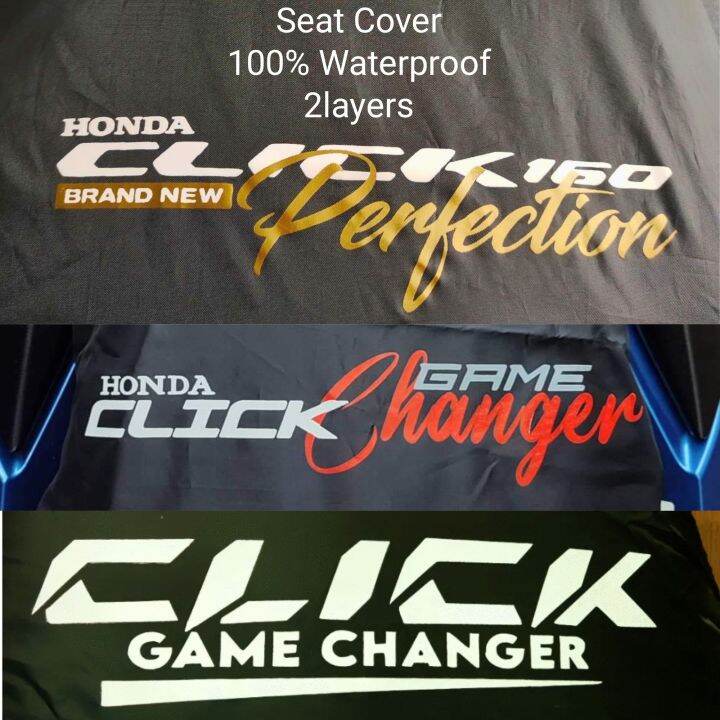 Seat Cover for Honda Click 125 / 150 / 160 - v1 , v2 , v3 | Lazada PH