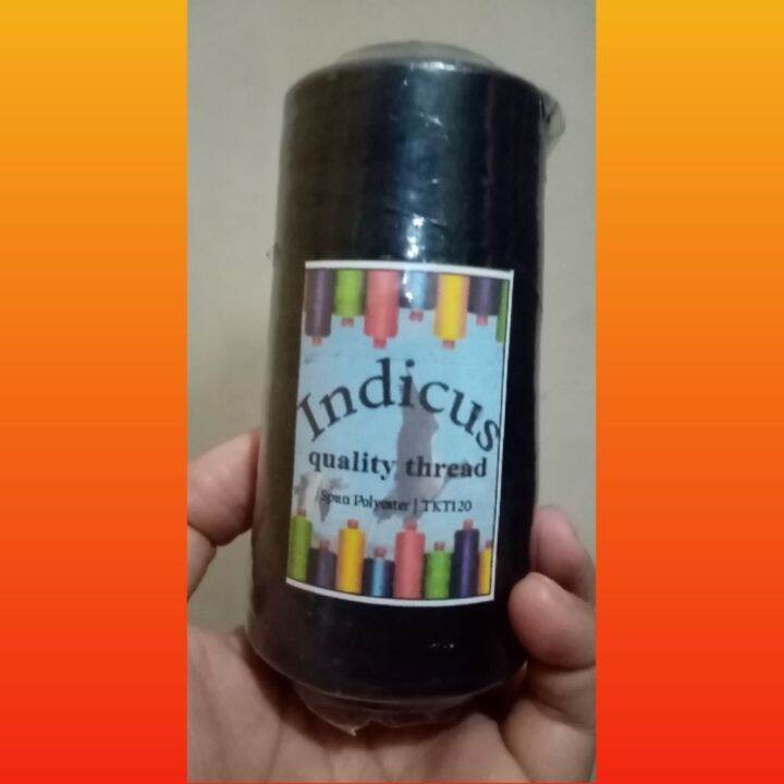 Sinulid Sewing Thread Black and white Good quality 3000 meters | Lazada PH