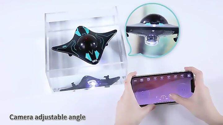 Underwater Remote Control Camera Boat WIFI Six-channel Real-time ...