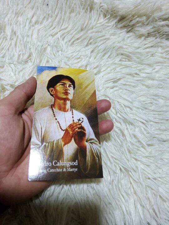 St. Pedro Calungsod Stampita (2nd Filipino Saint) | Lazada PH