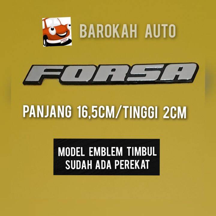 forsa logo mobil emblem forsa | Lazada Indonesia