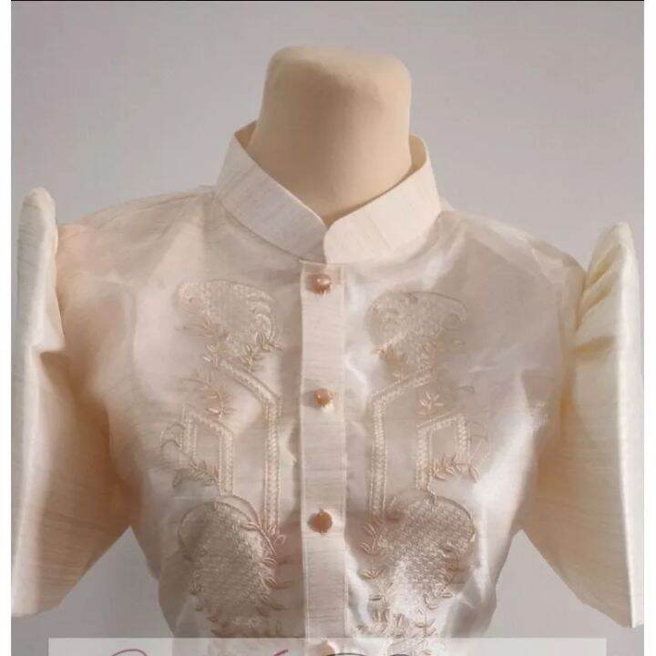 Modern Filipiniana Mestiza (Closeneck) | Lazada PH