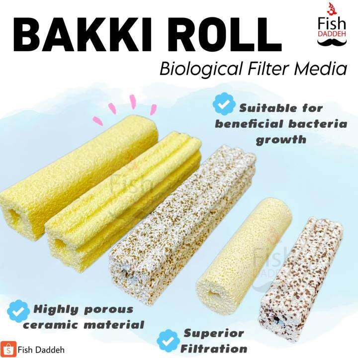 Bakki Roll Baby Bakki Roll Biological Filter Media 6inch | 3inch ...