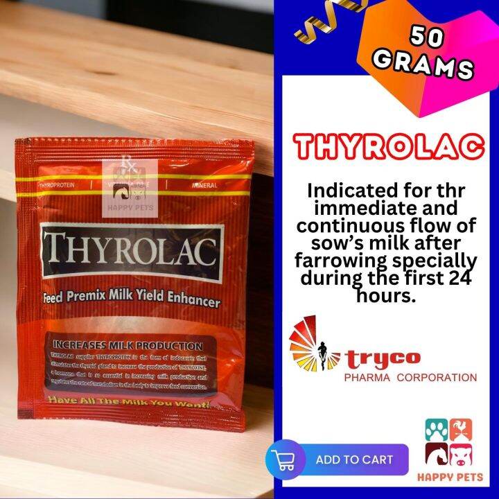 Thyrolac 50g Increases Milk Production | Lazada PH