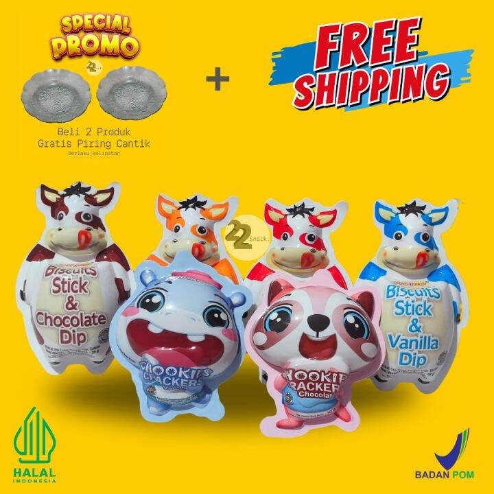 permen Anak Warung Biskuit Stik Biskitop Sapi / Jajanan Unik dan Lucu ...