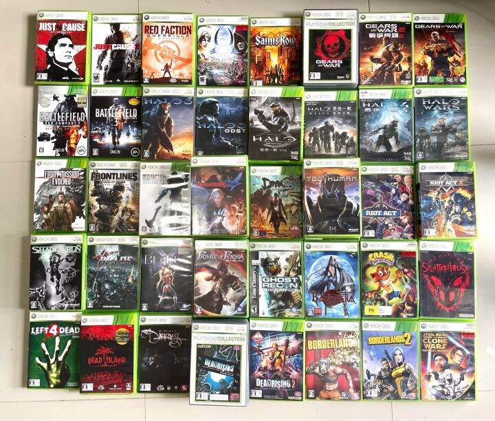 แผ่นเกมส์ xbox360 แท้ original Ntsc-J สำหรับเครื่องโซนญี่ปุ่นและแปลงก้อ ...