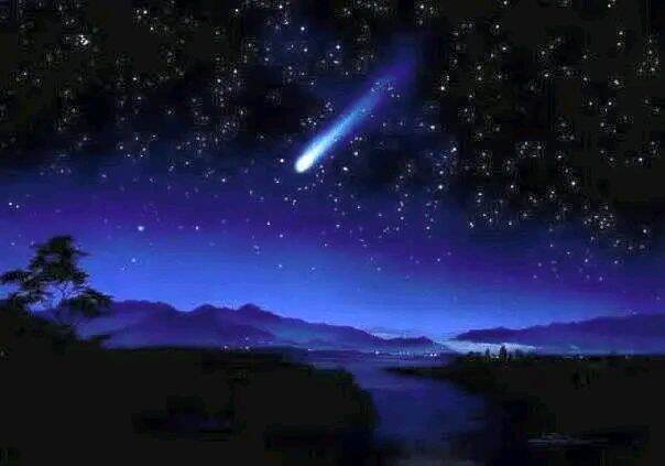 Poster cetak BINTANG JATUH lukisan dan hiasan dinding BINTANG JATUH ...