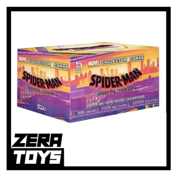 Funko Marvel Collectors Corps Box - Spiderman Accross the Spiderverse ...